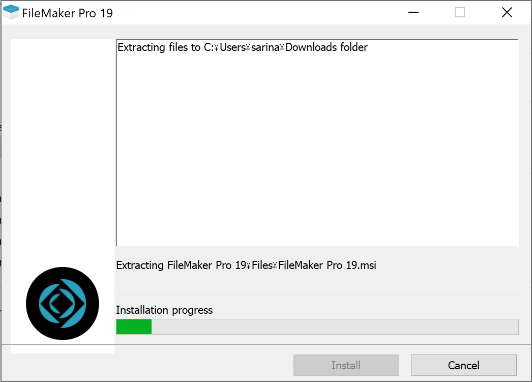 FileMaker Pro 19 インストール方法 Windows版 – 株式会社インフォアイ